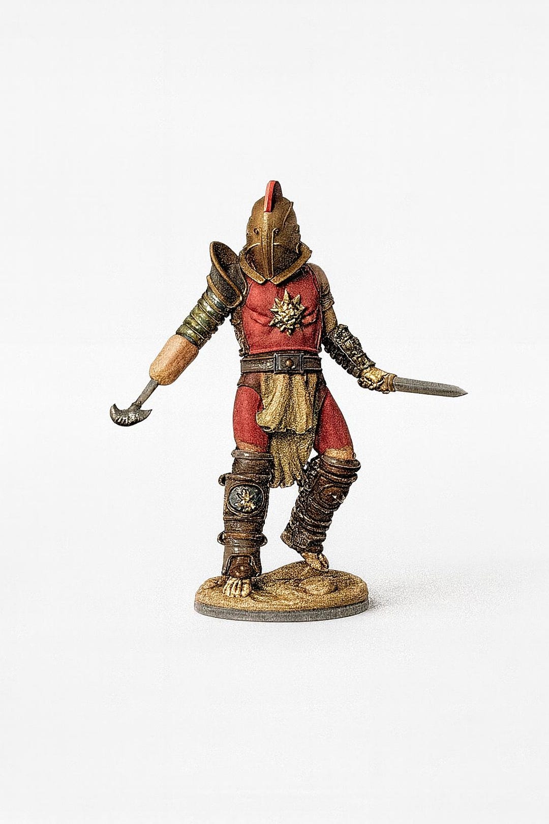 Roman Gladiator Miniature – STL File for 3D Printing | Historical ...