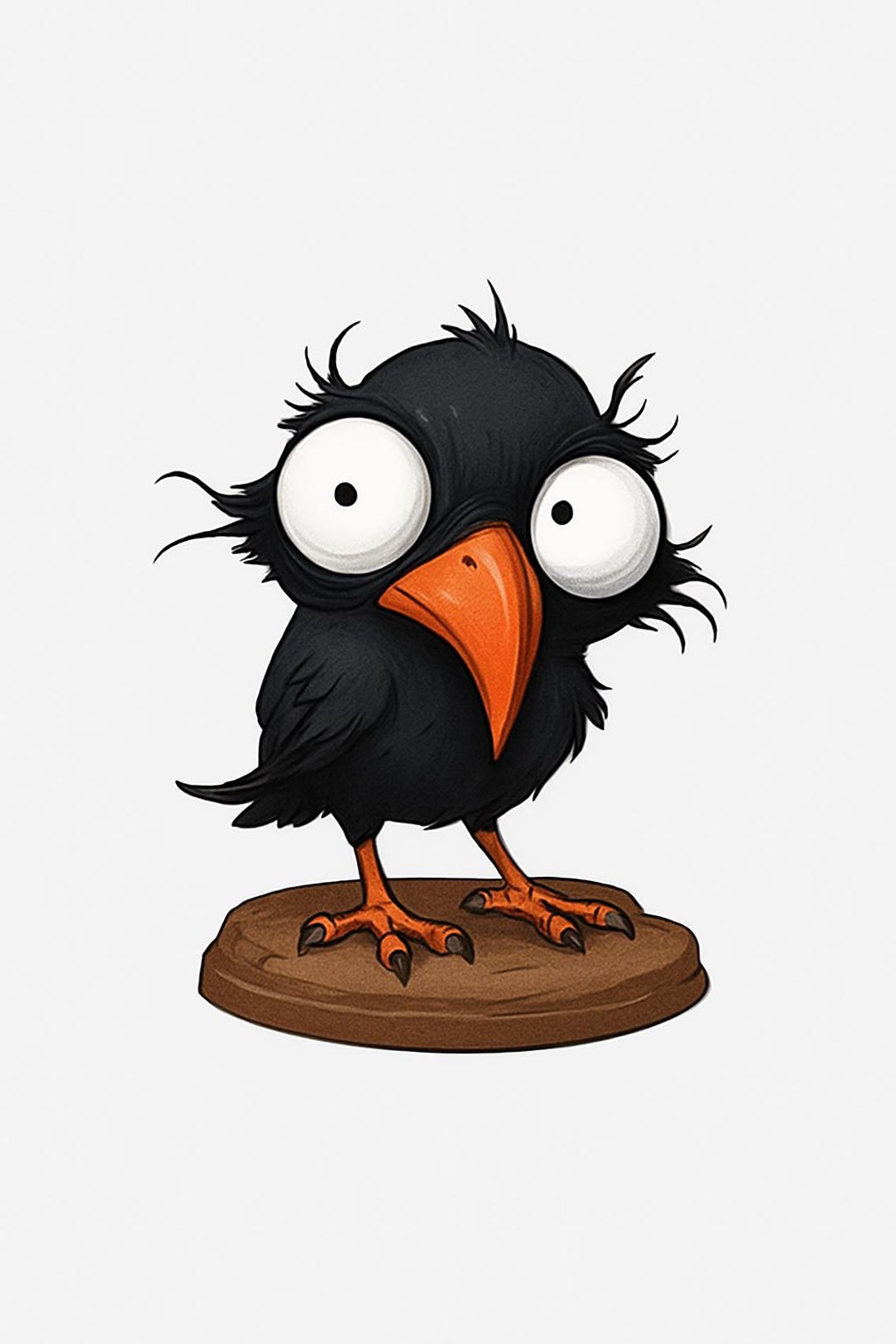 Cute Sparrow Chick “pippi” STL File for 3D Printing – Cartoon Bird ...