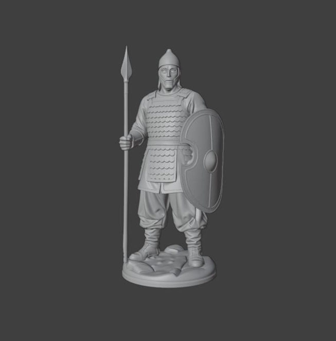 Persian Immortal Warrior STL File – Ancient Achaemenid Guard 3D ...