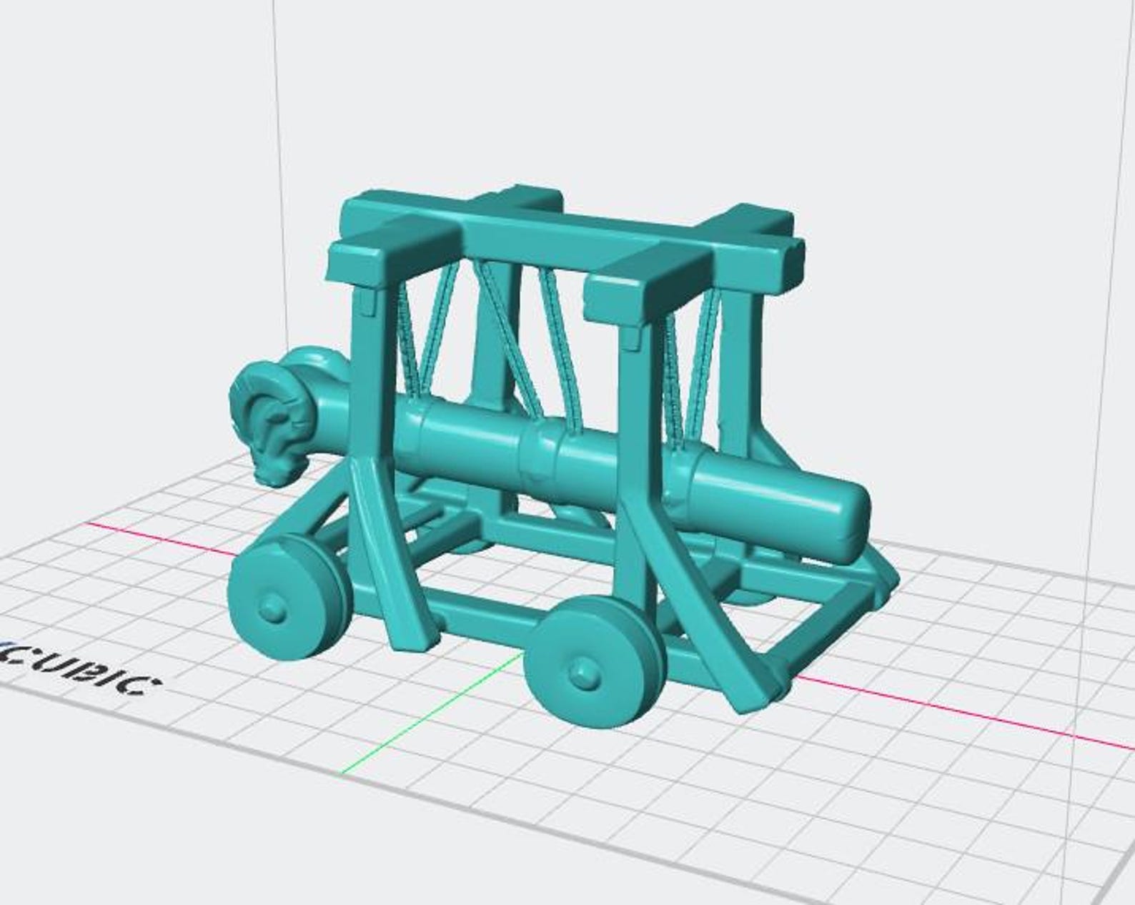 Medieval Battering Ram – STL File for 3D Printing - Etsy