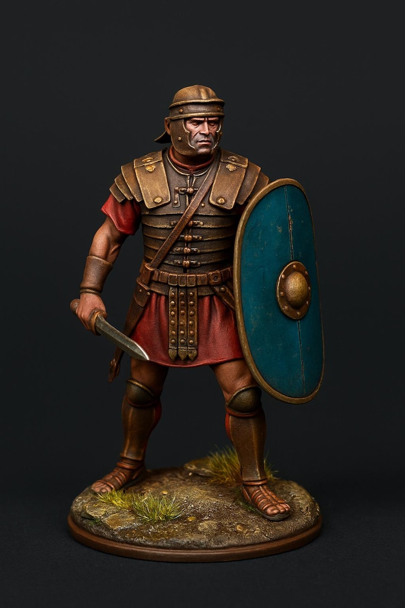 Roman Legionary 3D Model STL File – 2nd–3rd Century AD Historical ...