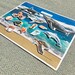 Realistic OCEAN ANIMALS, Special Education Print, Matching Shapes ...