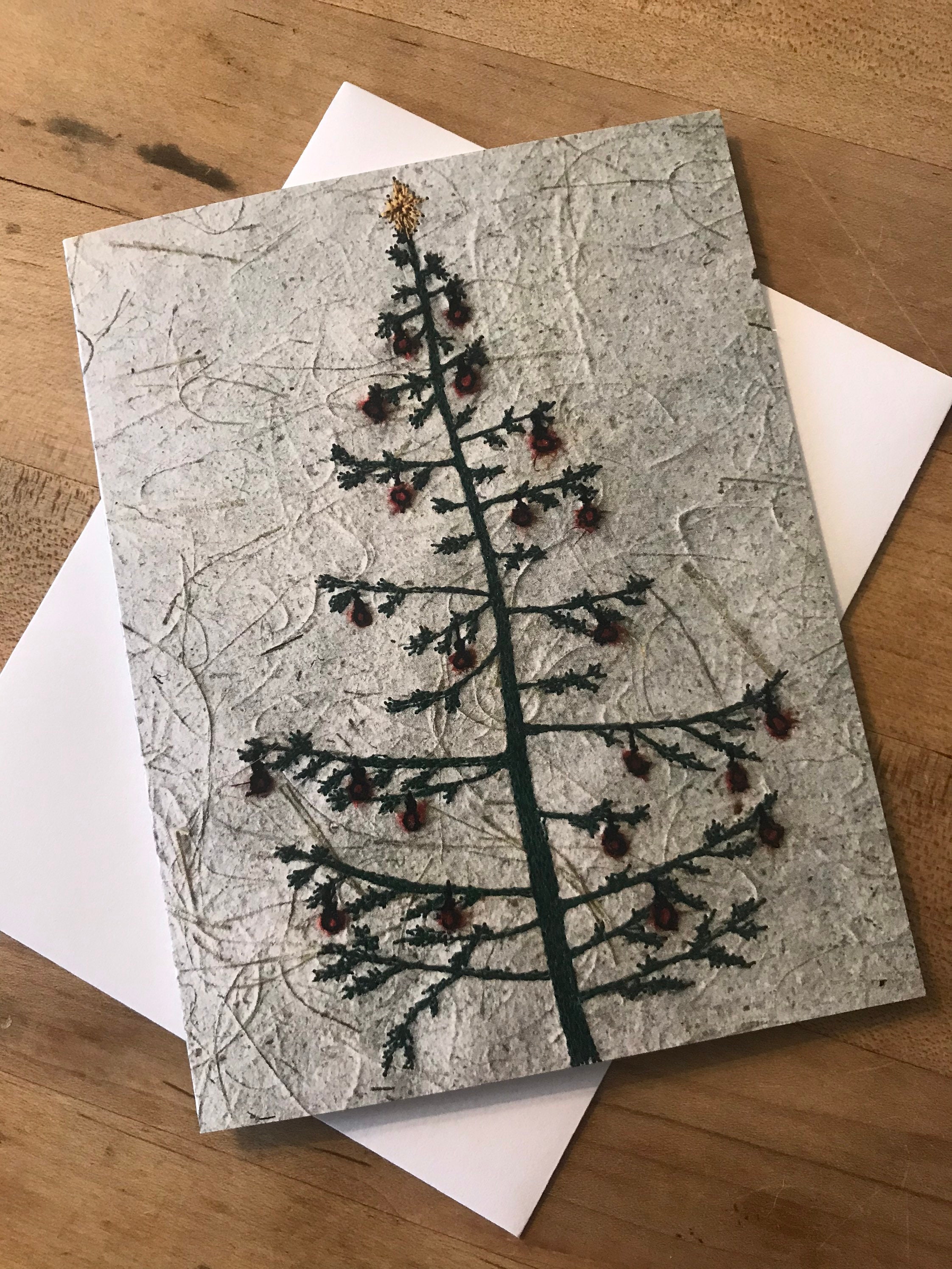 Oh Christmas Tree- Set of 8 Note Cards - Etsy