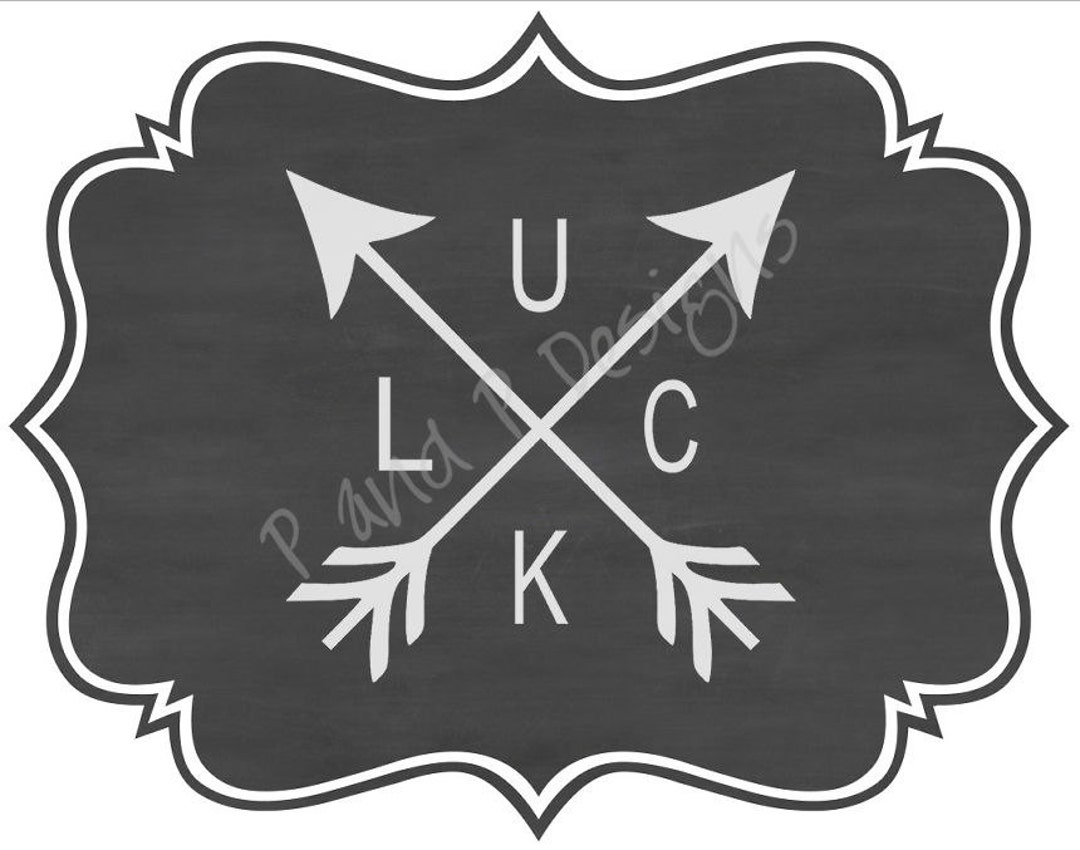 Luck and Arrows SVG & PNG - Instant Download - Etsy