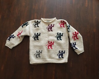 Ecuador Wool Sweater - Etsy