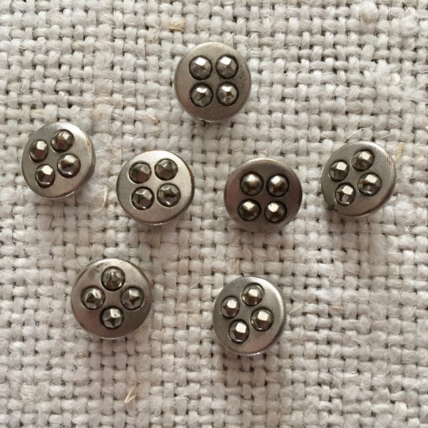 Cut Steel Buttons - Etsy