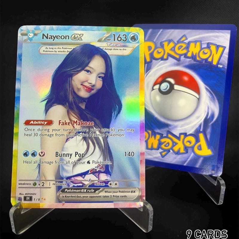 Holographic Kpop Photocards - Etsy