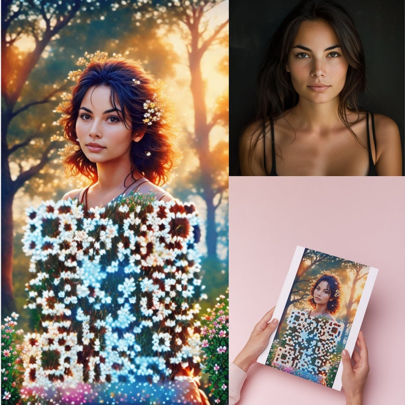 Custom QR Code Art With Personalized Face Swap, Customized QR Code ...