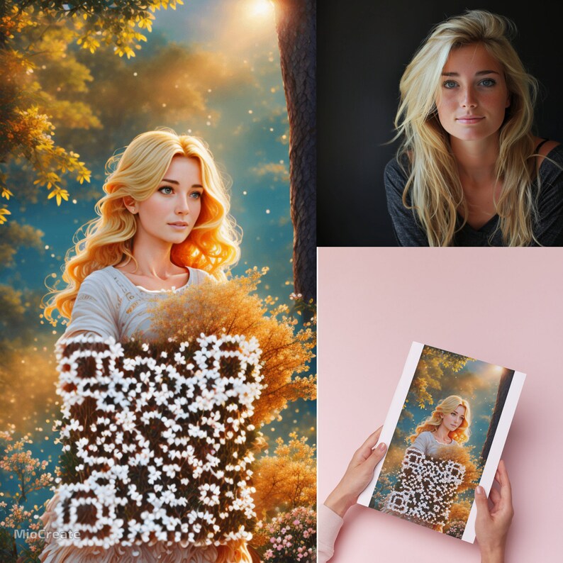 Custom QR Code Art With Personalized Face Swap, Customized QR Code ...