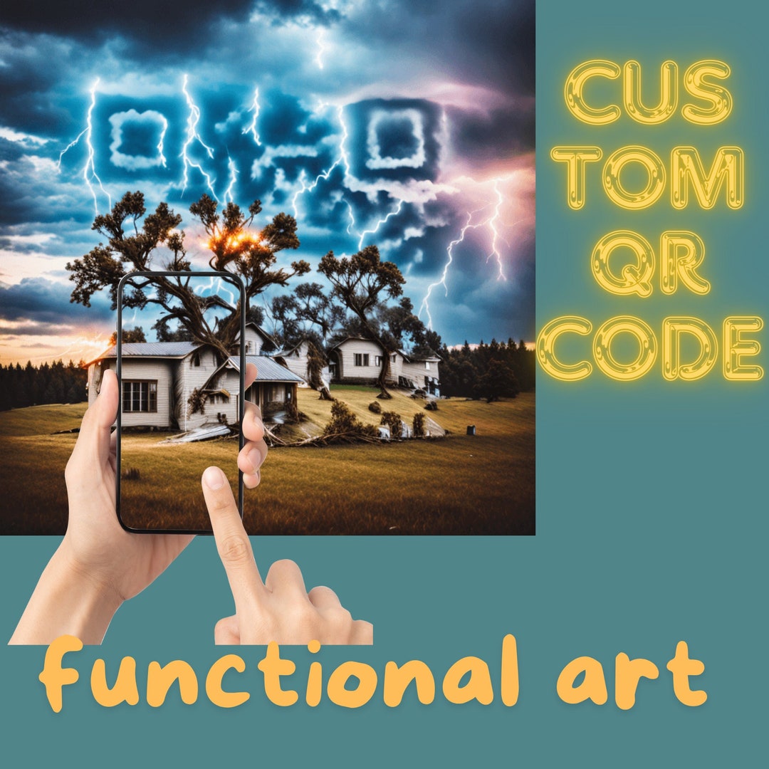 Custom QR Code Art for Personal and Business Branding, Unique Digital ...