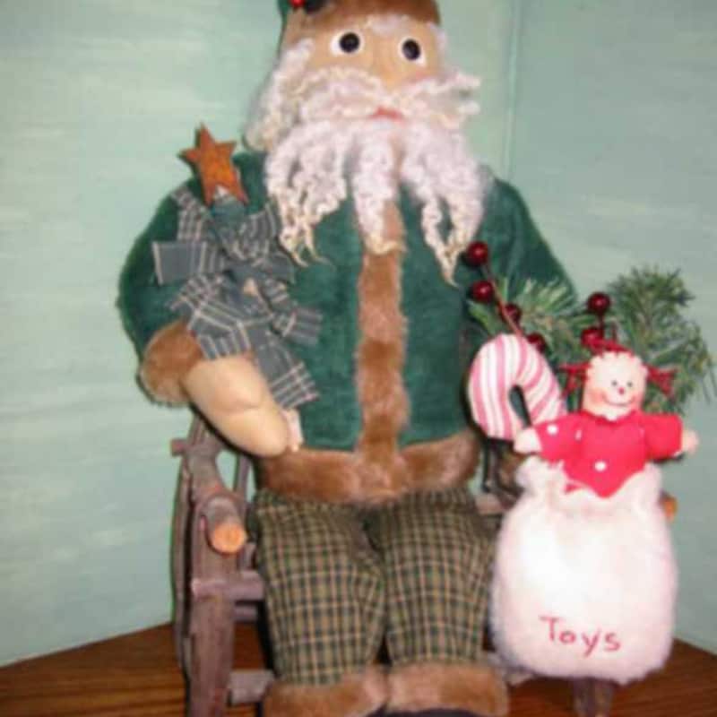 Santa Doll Pattern - Etsy