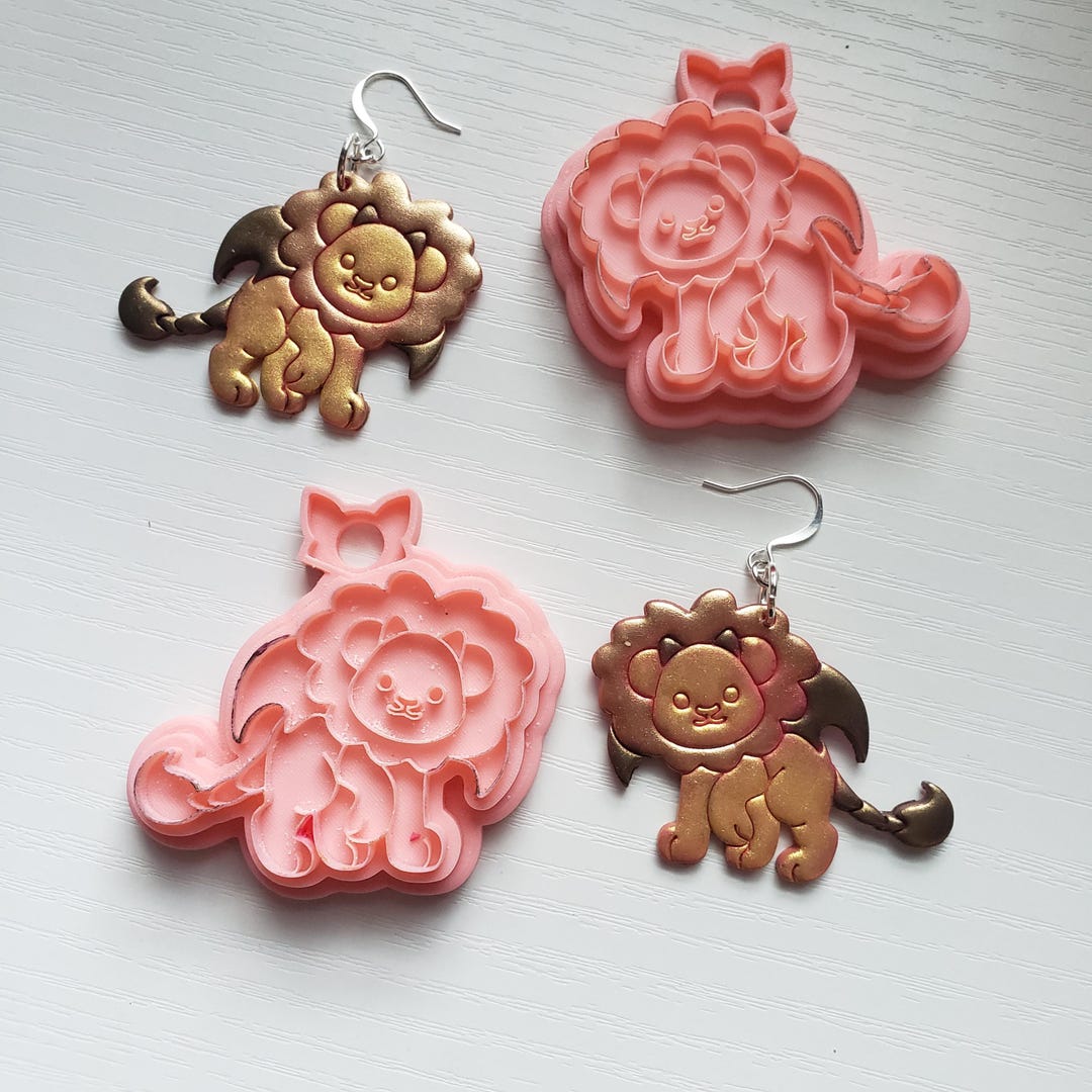 Manticore - Polymer Clay Cutter Tool - Cute Designs by the Pudgy Art ...