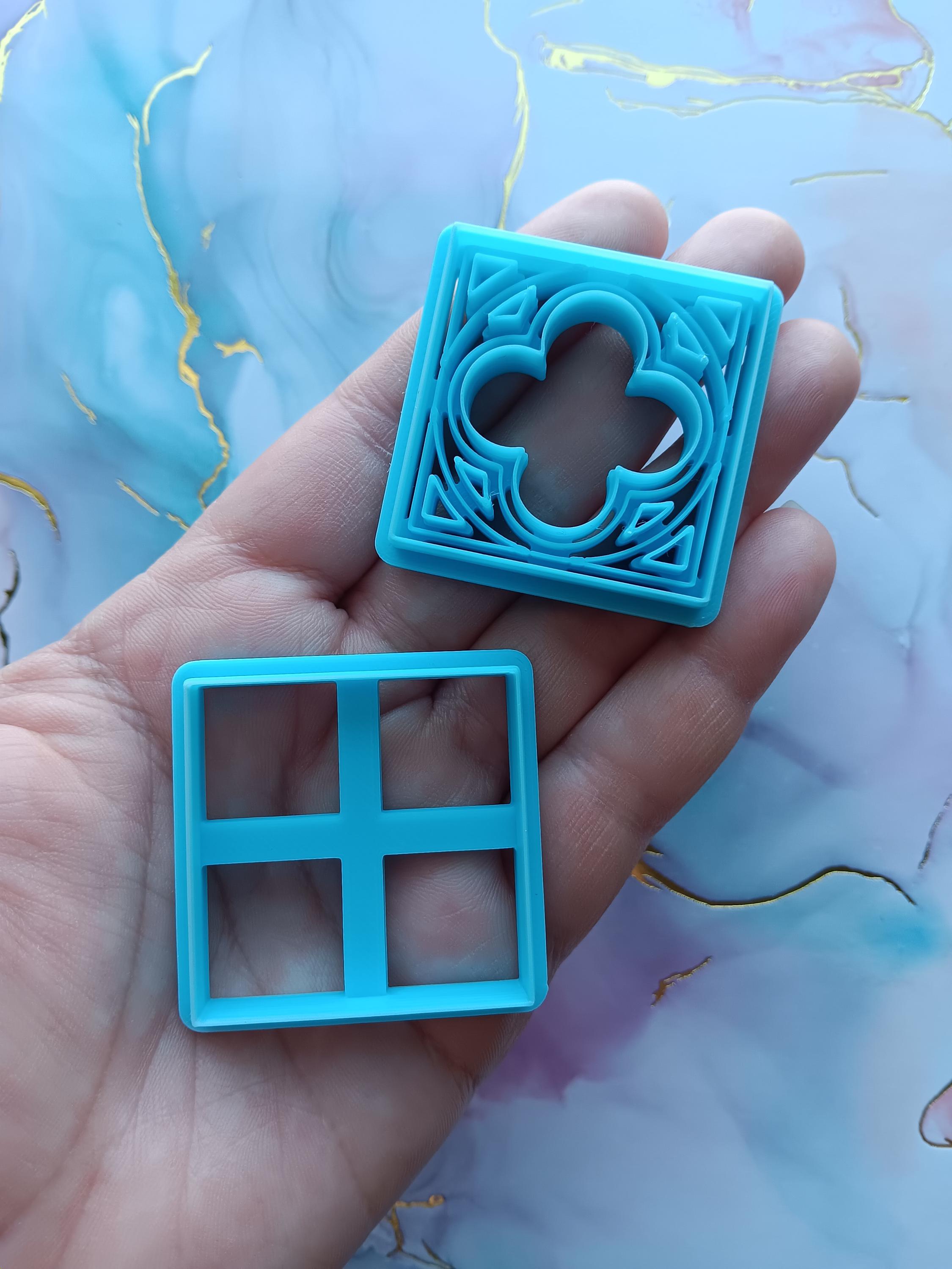 Round and Square Gothic Windows - Polymer Clay Cutter Tool - Multiple ...