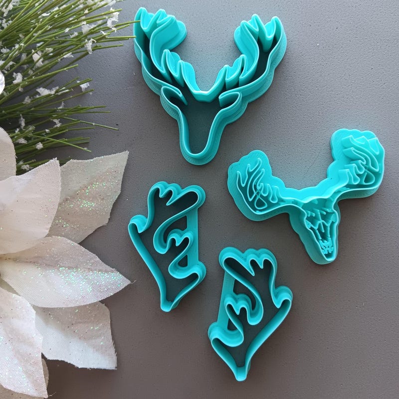 Ceramic Deer Head - Etsy