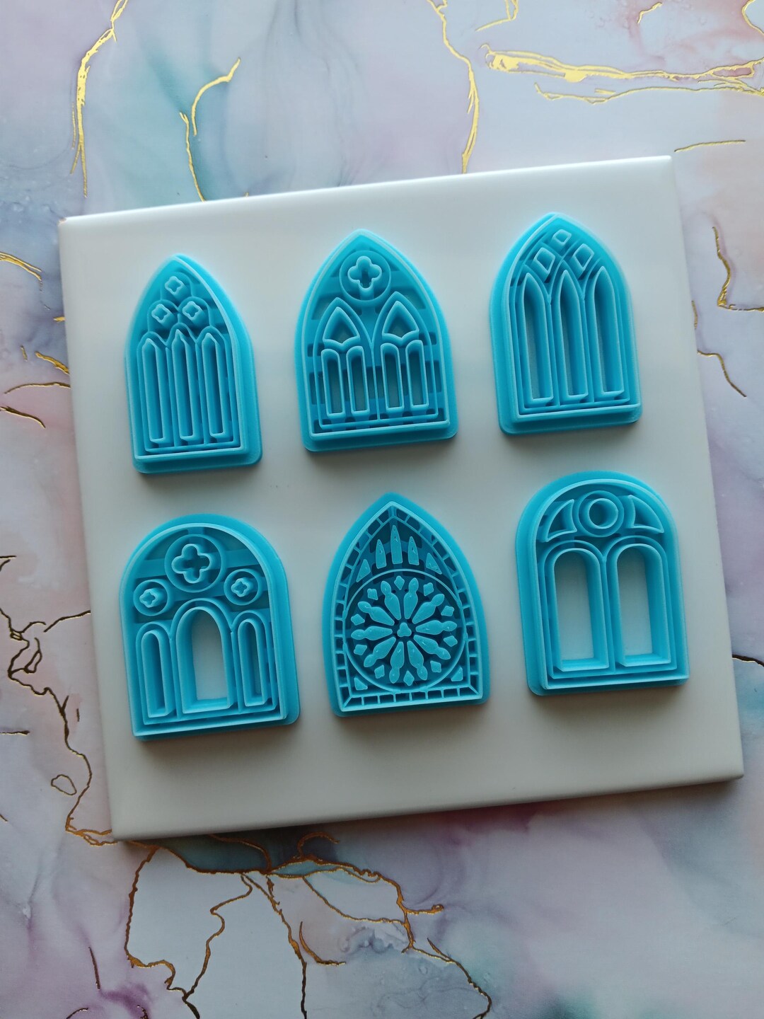 Gothic Arch Windows - Polymer Clay Cutter Tool - Multiple Designs and ...