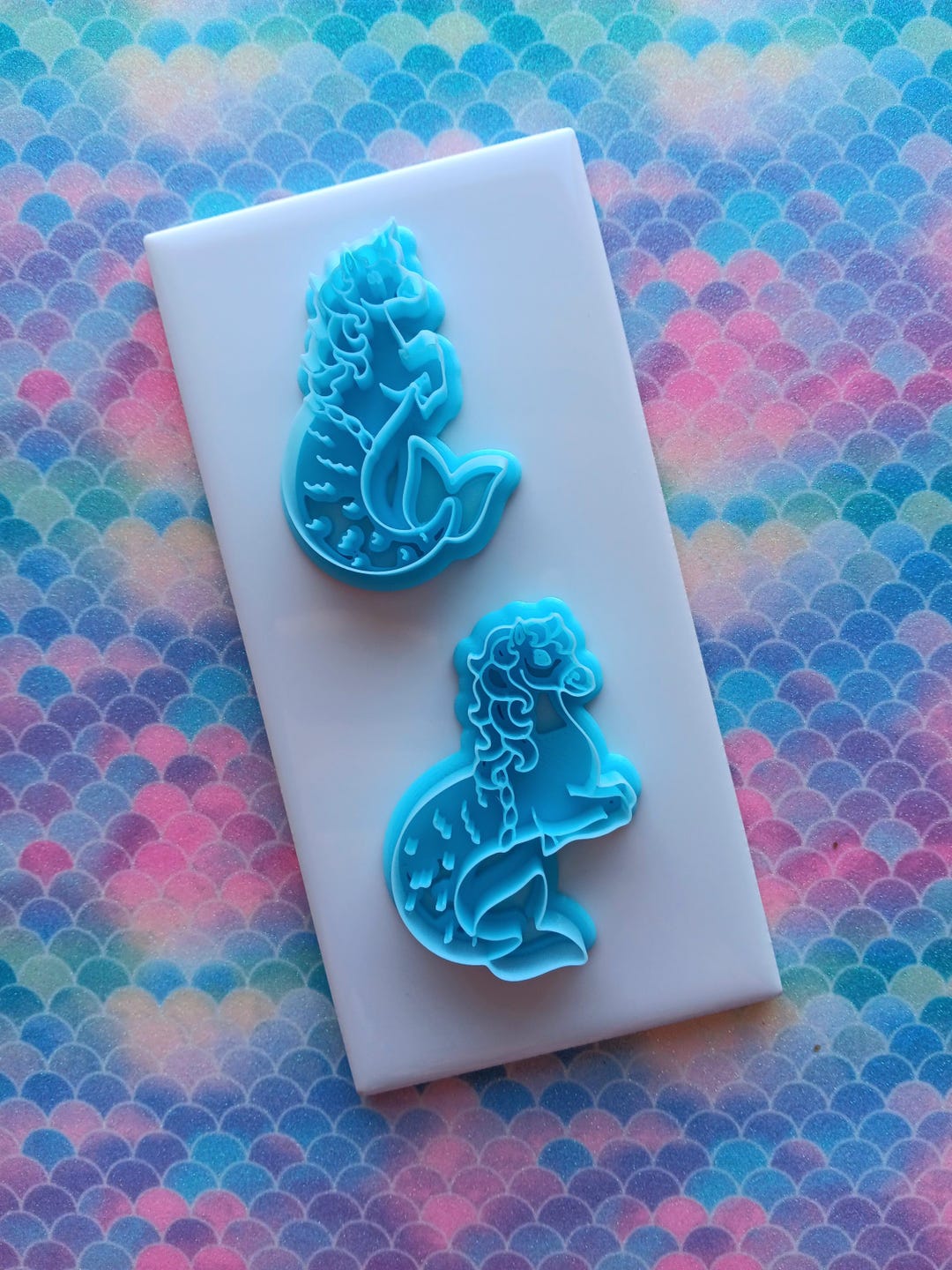 Unicorn Mermaids - EXCLUSIVE DESIGN - Polymer Clay Cutter Tool - Cute ...