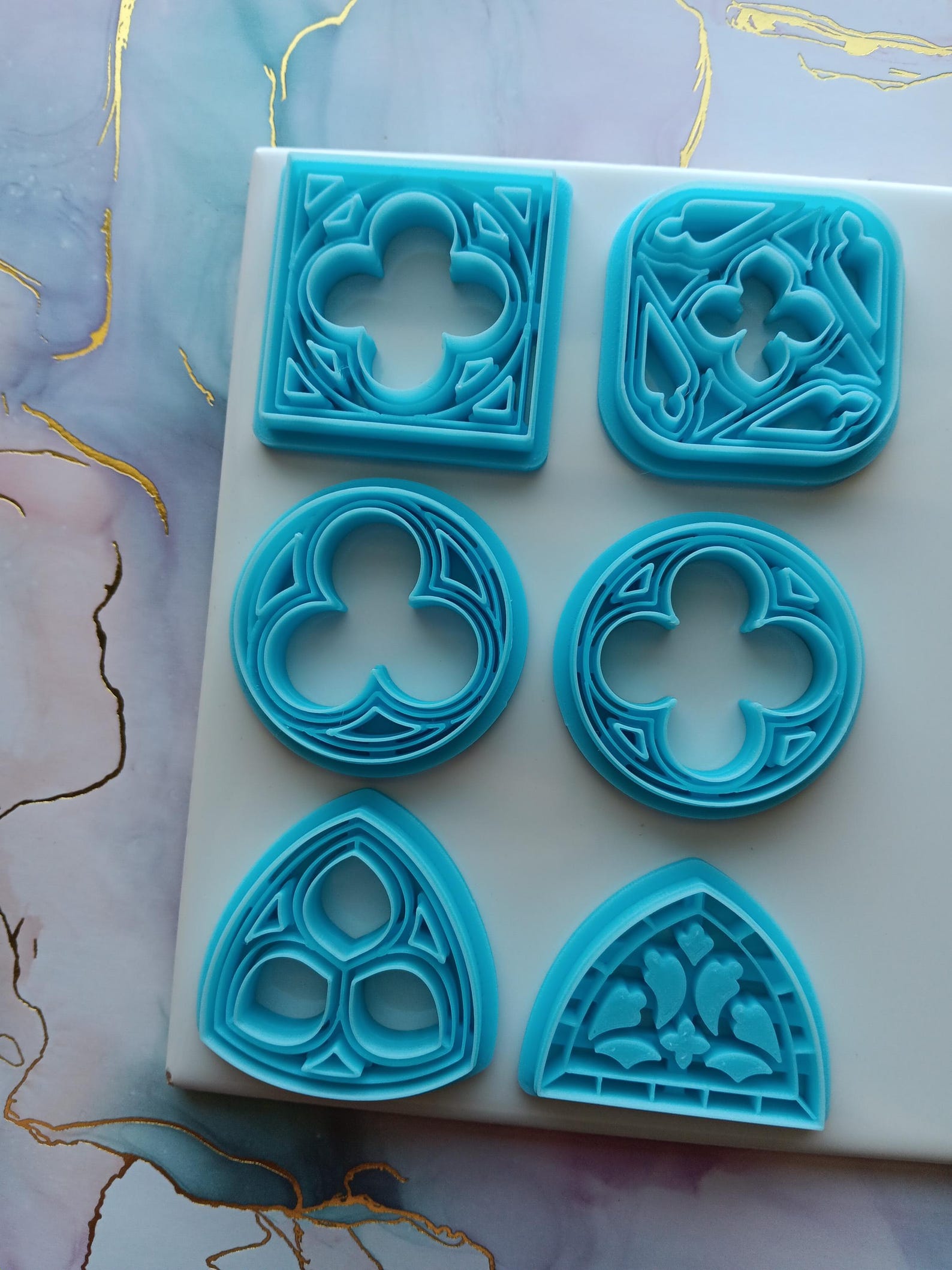 Round and Square Gothic Windows - Polymer Clay Cutter Tool - Multiple ...
