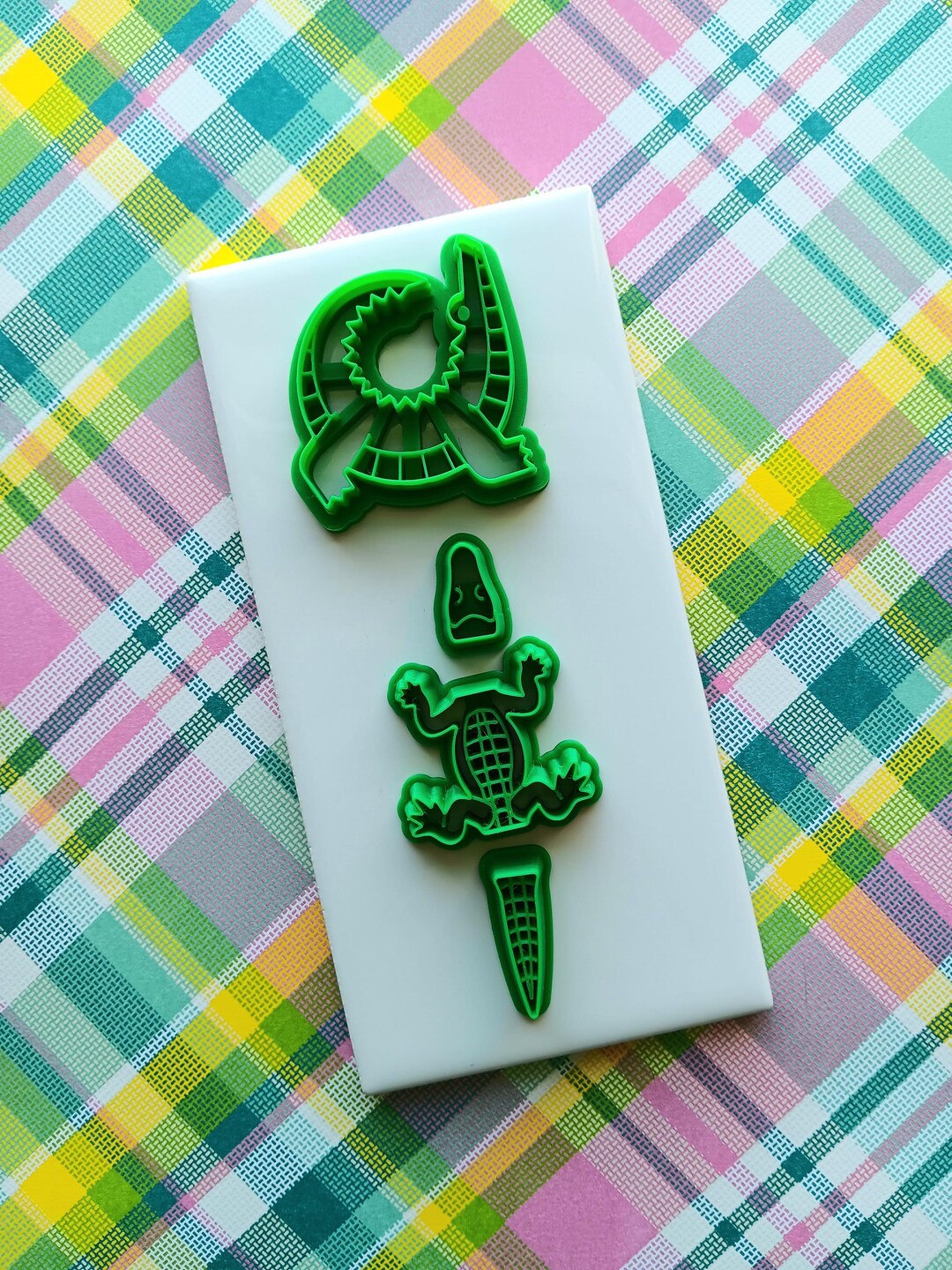 Alligator Dangle and Crocodile Hoop - Polymer Clay Cutter Tool ...