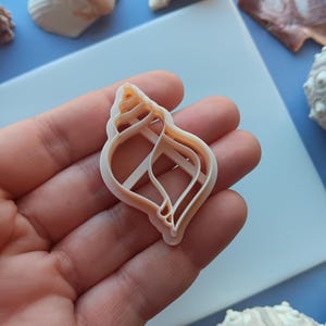 Sea Shells - Polymer Clay Cutter Tool - Multiple Designs and Sizes ...