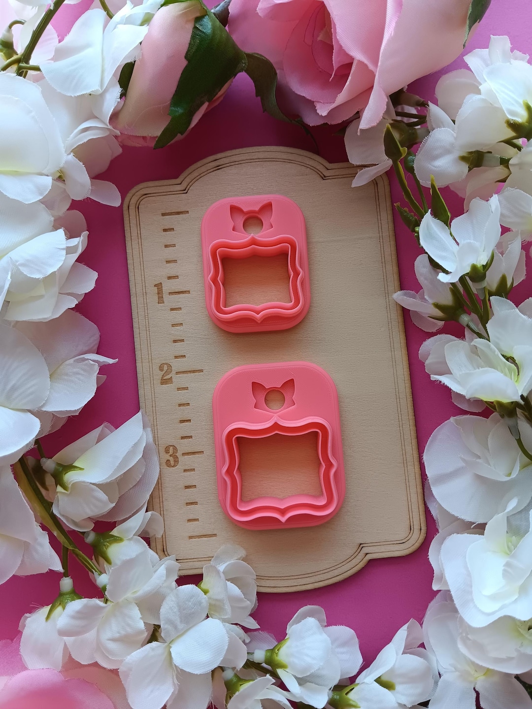 Frame Shape No 2 - Polymer Clay Cutter Tool - Cute Designs by the Pudgy ...