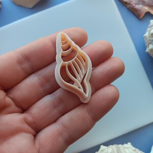 Sea Shells - Polymer Clay Cutter Tool - Multiple Designs and Sizes ...