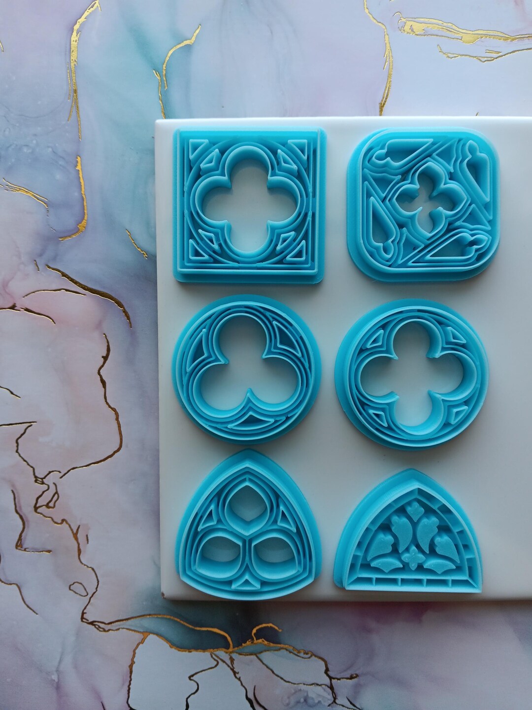 Round and Square Gothic Windows - Polymer Clay Cutter Tool - Multiple ...