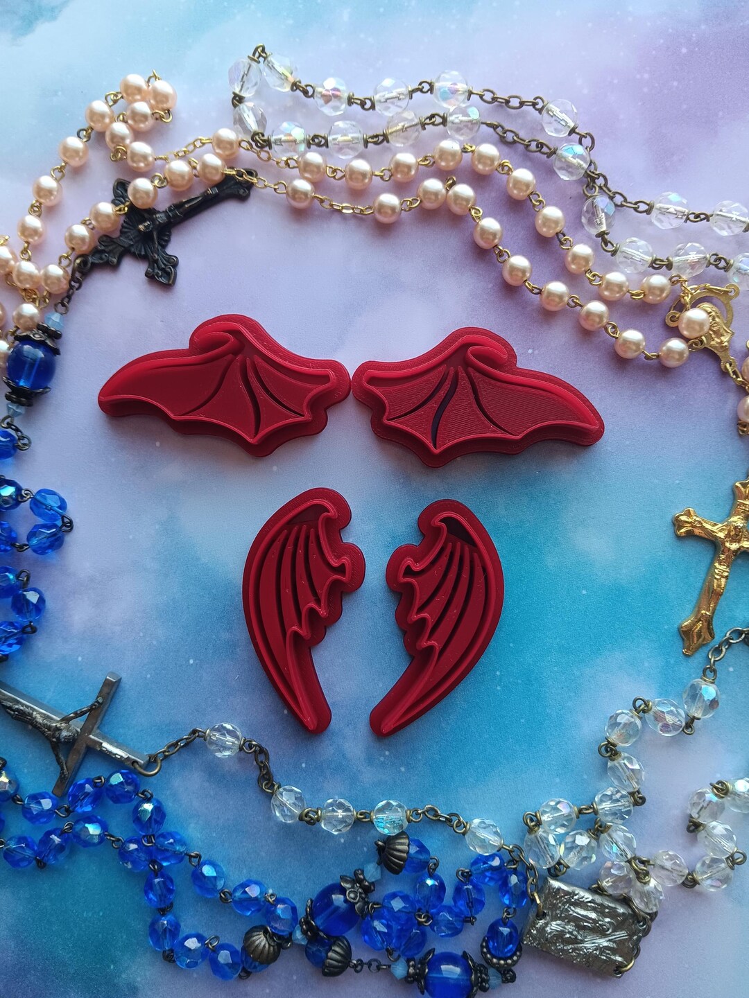 Devil Wings - Polymer Clay Cutter Tool - Multiple Designs and Sizes ...