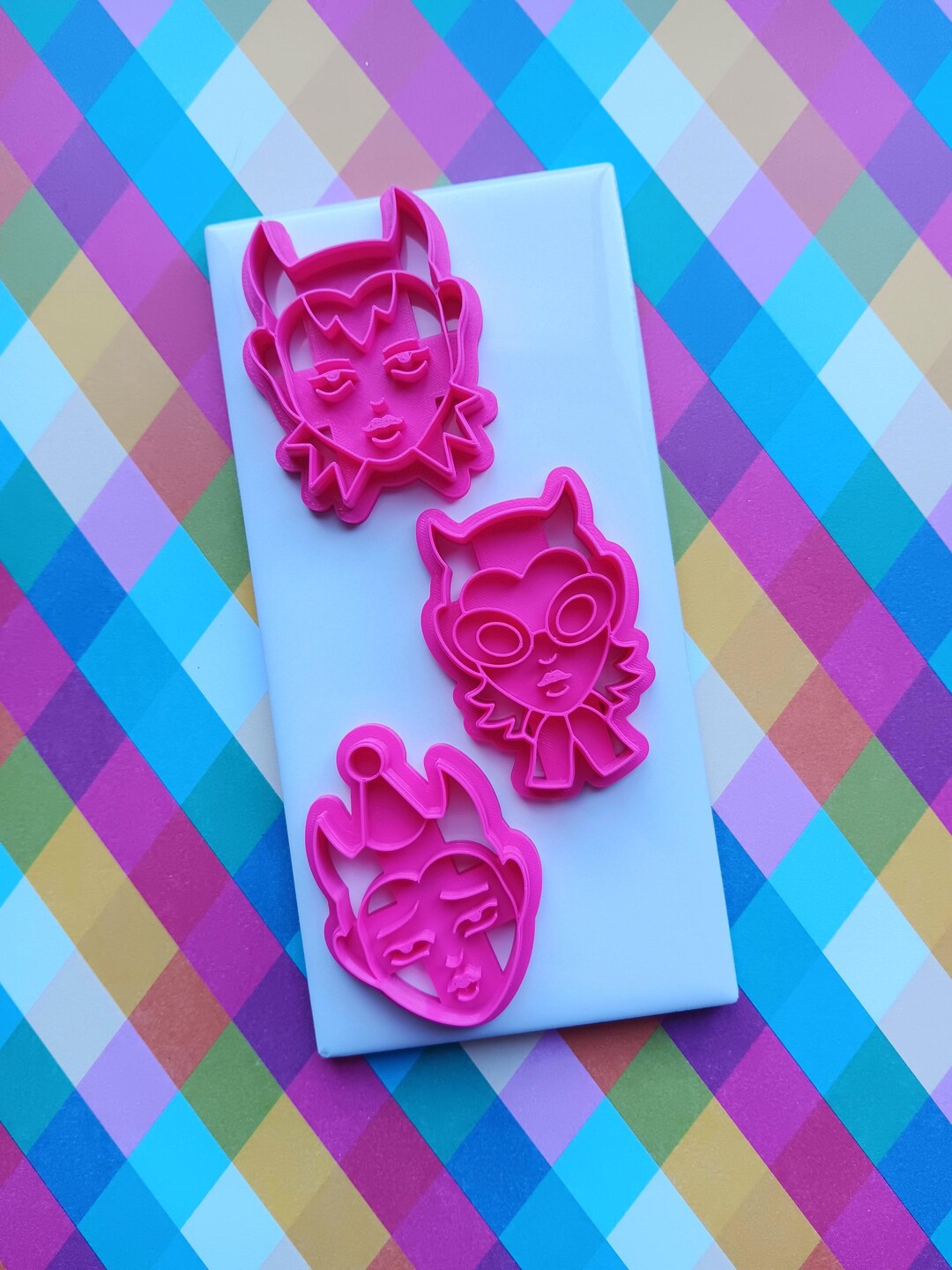 Devil Costume Pin up Polymer Clay Cutter - Etsy