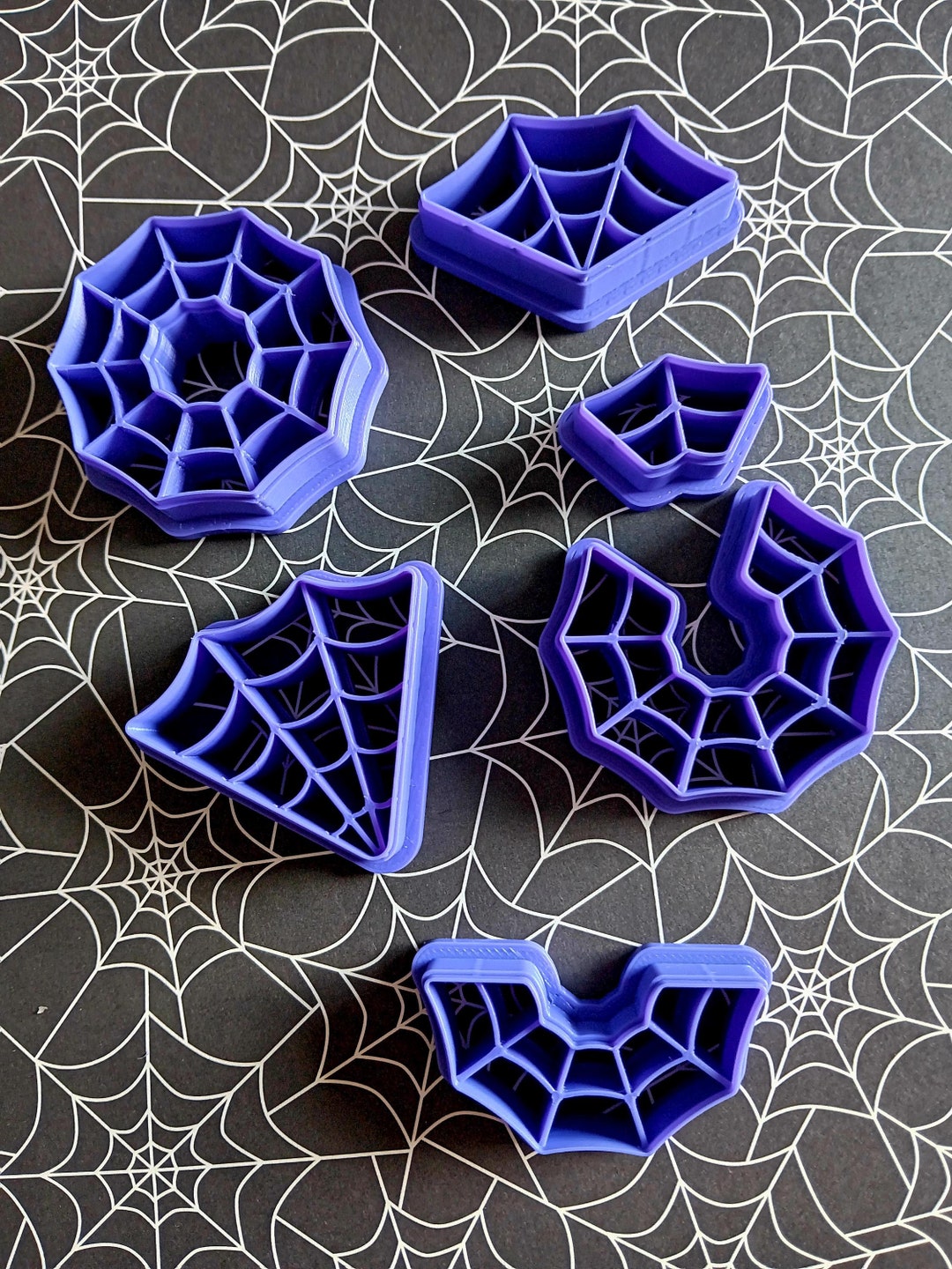 Spider Web - Multiple Shapes and Sizes - Polymer Clay Cutter Tool ...