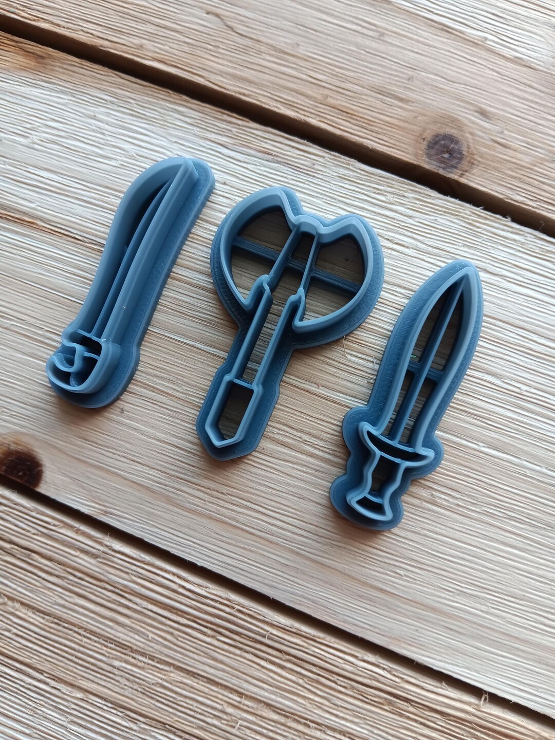 Greek Weapon Set - Polymer Clay Cutter Tool - Multiple Pieces - Battle ...