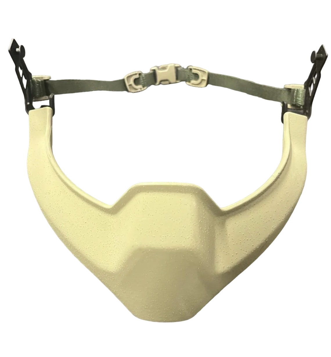 British Army VIRTUS Mandible Guard, Ballistic Face Protection, Original ...