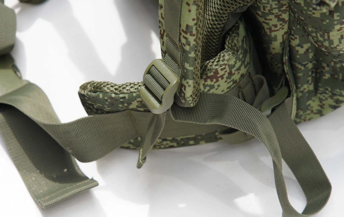 Tactical Russian Army Raid Backpack 6B38, Combat Gear Ratnik, EMR Flora ...