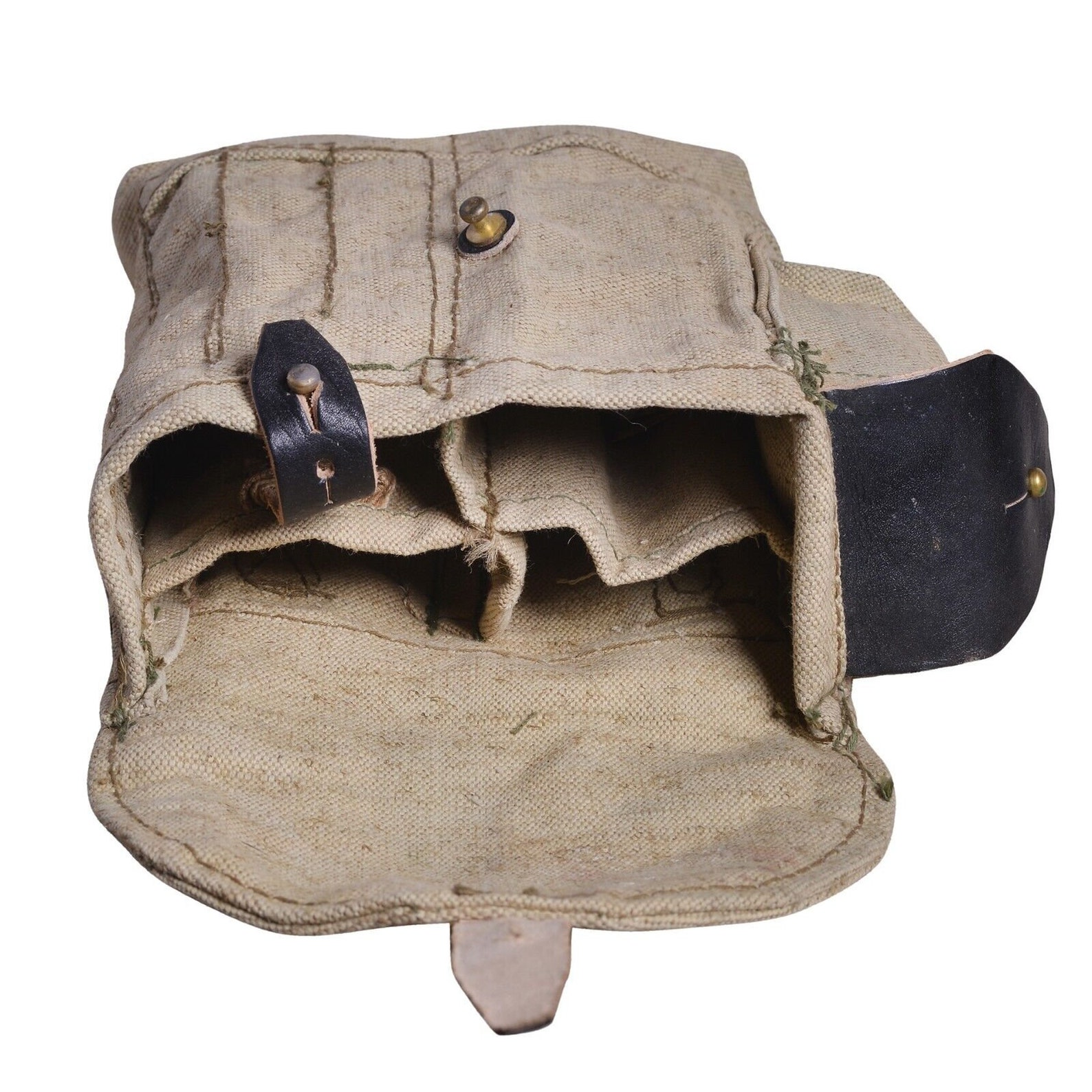 Soviet Army Belt Pouch for 4 AK Mags, Used During the Afghan and ...