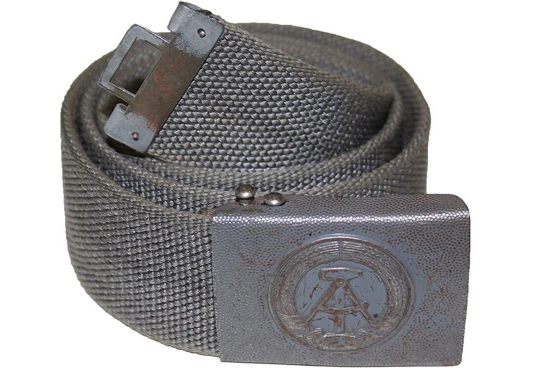 Genuine East German Army NVA Webbing Belt With Buckle - Etsy