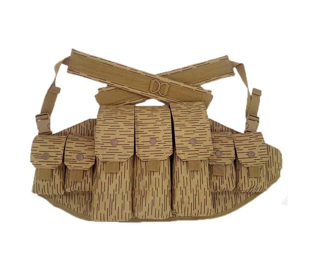 Chest Rig Type 56, Vietnam War, Chicom Vest for AK Mags, Surplus in ...