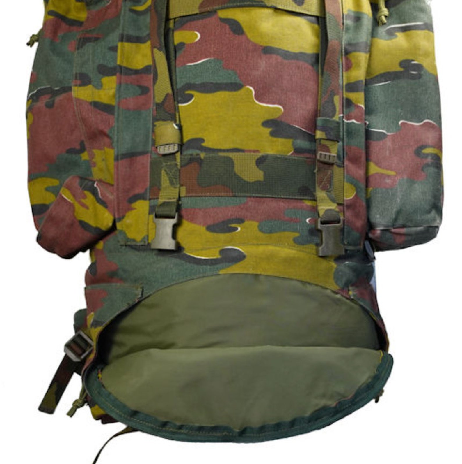 Belgian Army M97 100 Litres Jigsaw Camouflage Rucksack, Surplus in Good ...