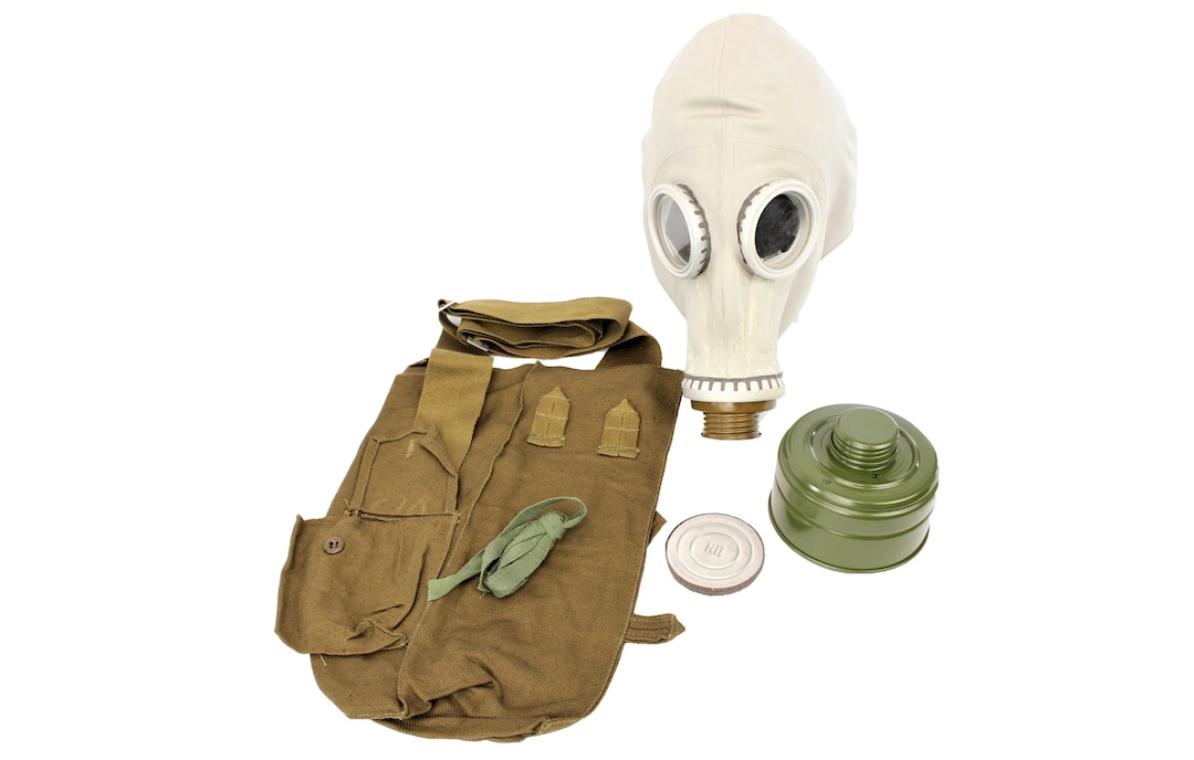 Soviet Era Ussr Military Gas Mask GP-5 Genuine Surplus Respiratory. - Etsy
