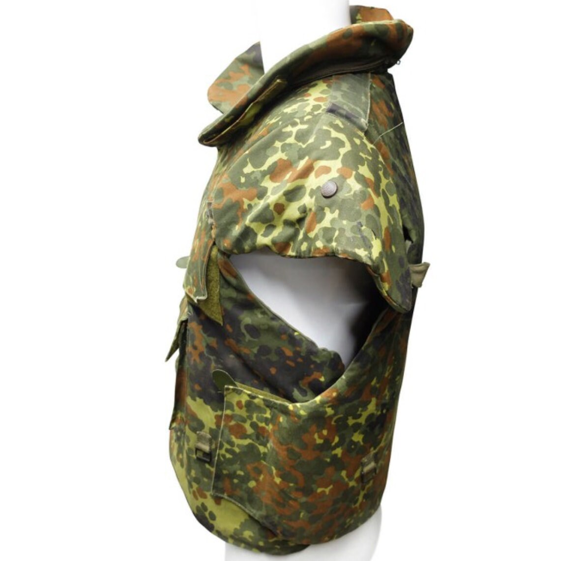German Army Flecktarn Flak Vest, Body Armor, Protective Vest Cover ...