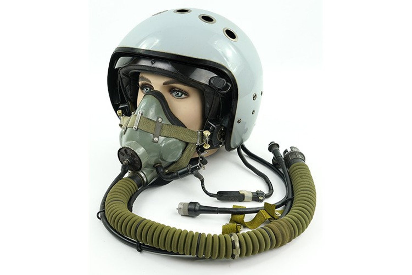 Original Russian and Ukrainian Pilot Helmet ZSH-7A With Oxygen Mask KM ...