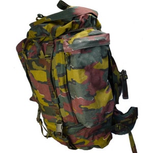 Belgian Army M97 100+ Litres Jigsaw Camouflage Rucksack, Surplus in ...