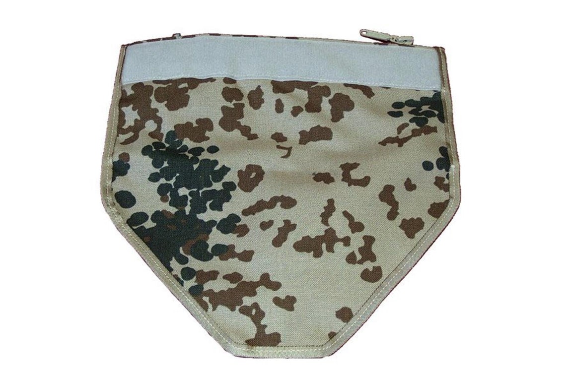 German Army Groin Protection Pads on the Velcro, Desert Flecktarn Frome ...