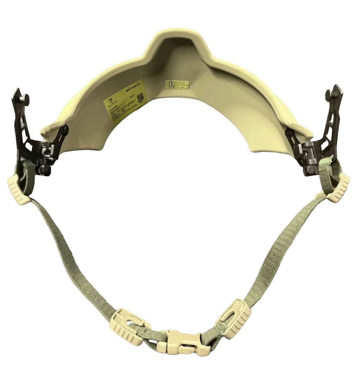 British Army VIRTUS Mandible Guard, Ballistic Face Protection, Original ...
