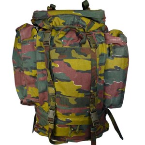 Belgian Army M97 100+ Litres Jigsaw Camouflage Rucksack, Surplus in ...