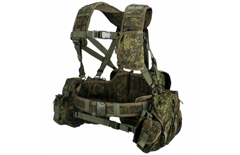 Soviet and Russian Spetsnaz Tactical Vest smersh A With Molle Pouches ...