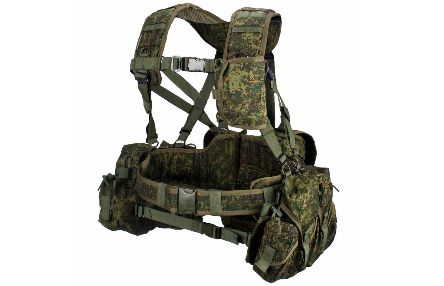 Soviet and Russian Spetsnaz Tactical Vest smersh A With Molle Pouches ...