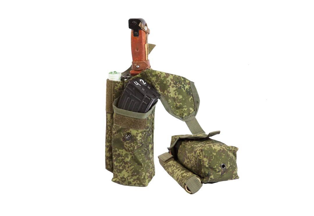 Set of two Russian/Soviet Ratnik Mag Pouches for AK mags. Surplus in ...