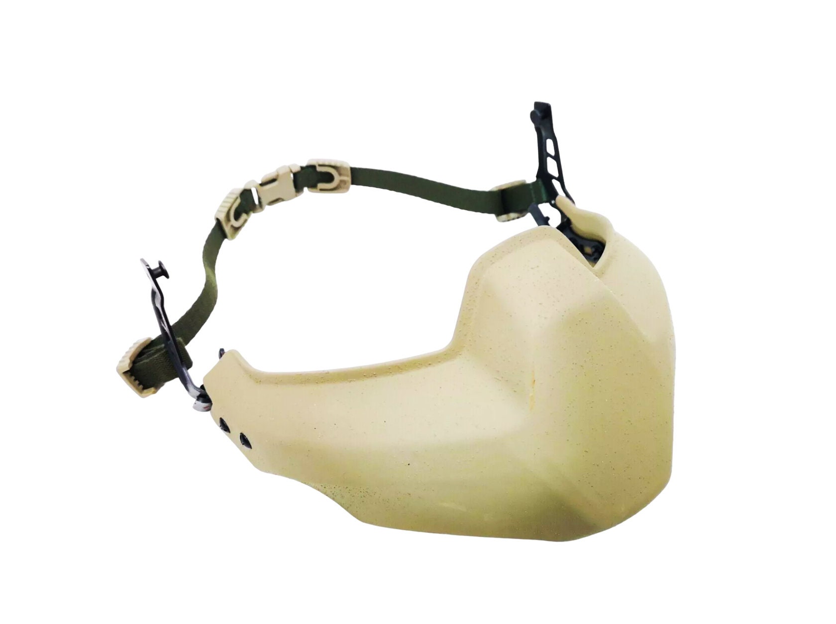 British Army VIRTUS Mandible Guard, Ballistic Face Protection, Original ...