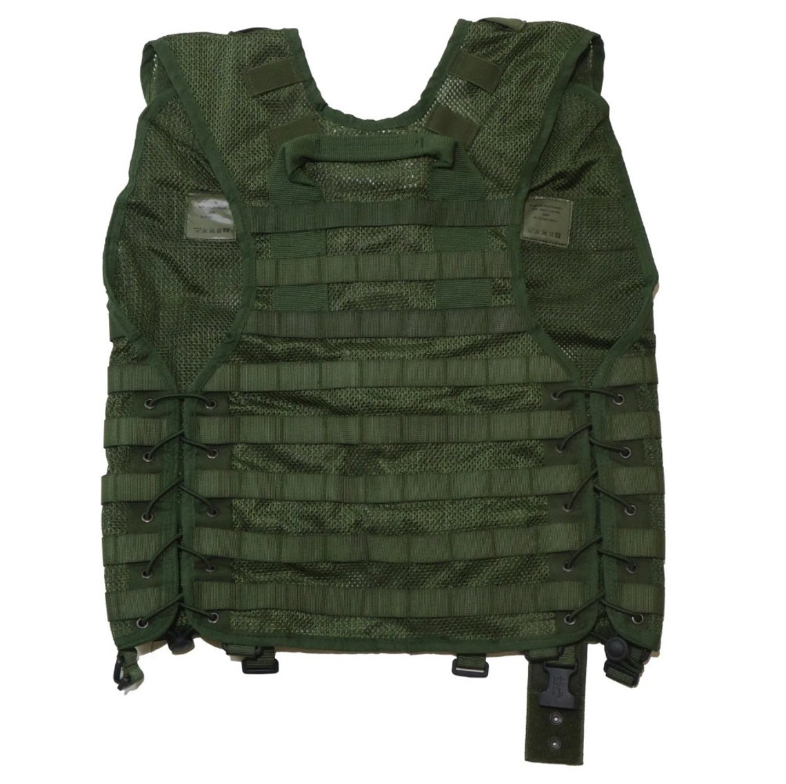 Dutch Army Modular Vest Tactical Chest Rig MOLLE Olive DPM Loaded 8 ...