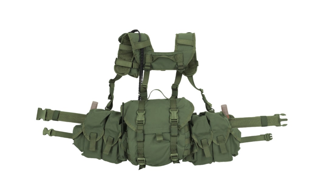 Soviet Spetsnaz Tactical Vest smersh A With Molle Pouches for AK Mags ...