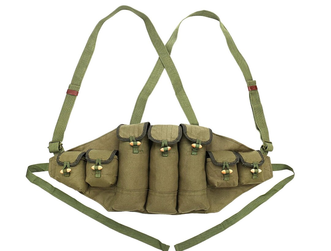 Vintage Type 56 AK Chest Rig: Soviet/chinese Army Surplus - Etsy